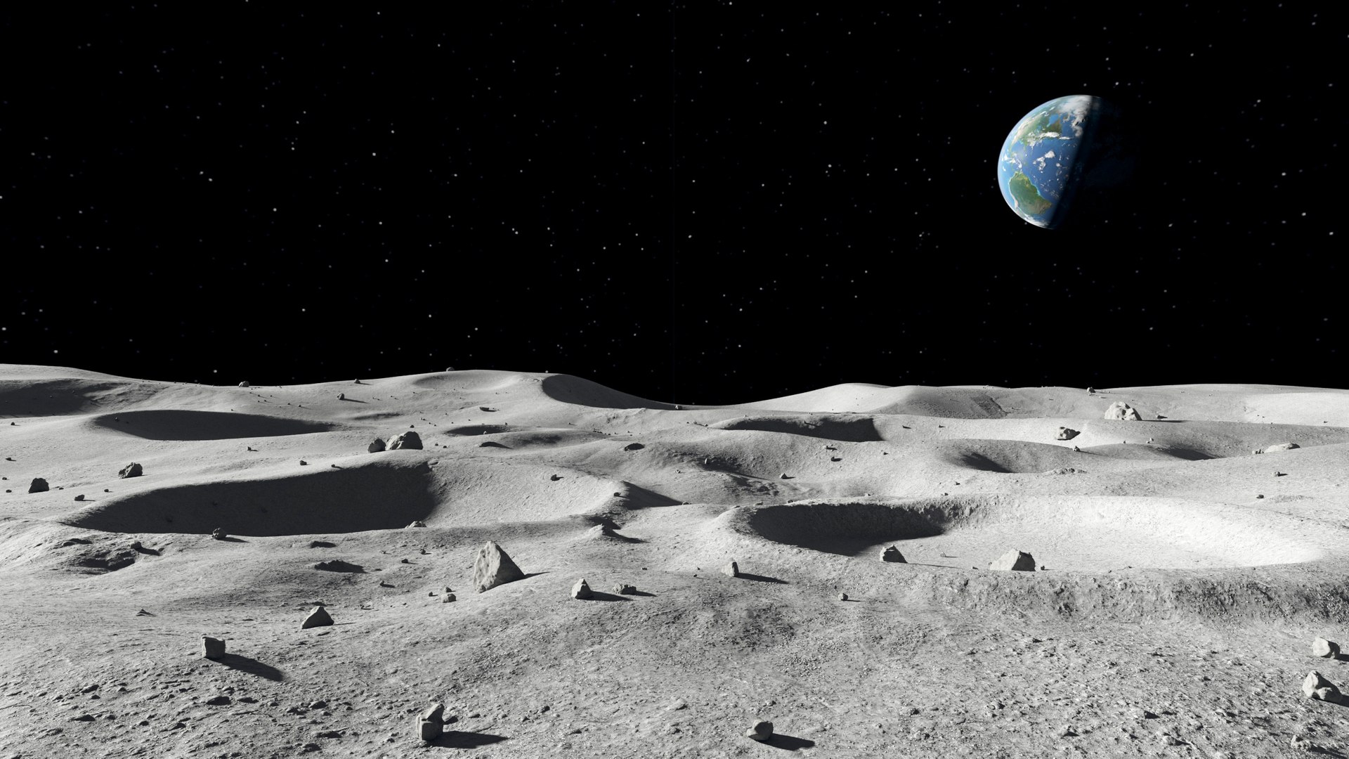 3D Moon Surface Model - TurboSquid 2072947