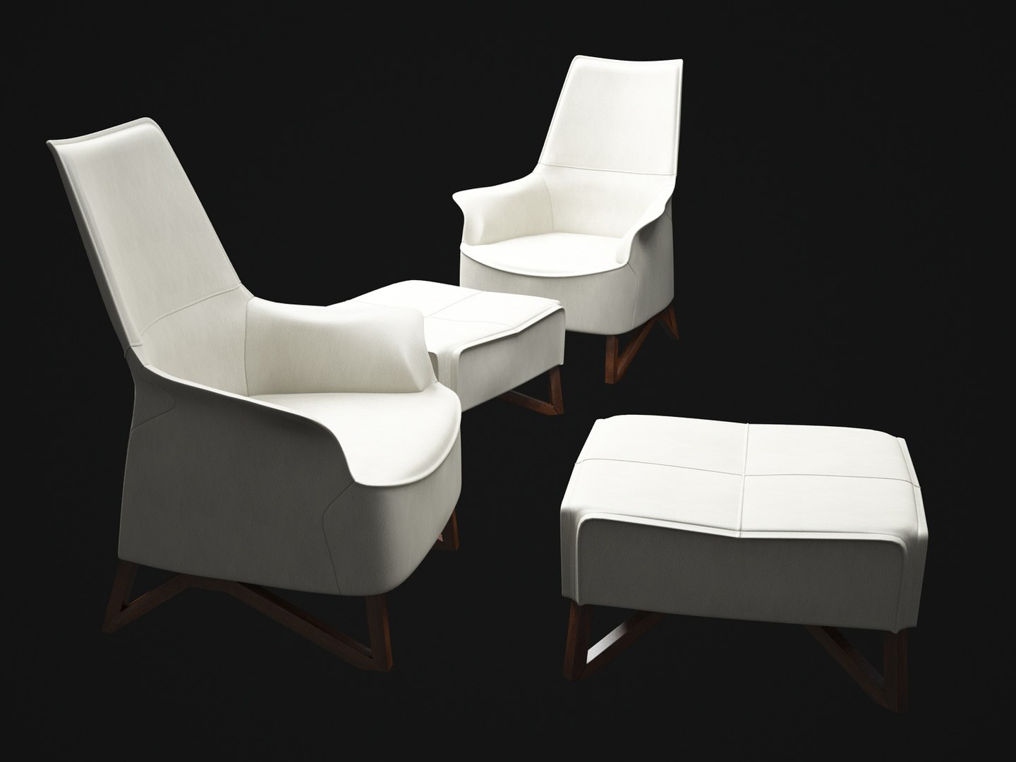 3d Model Giorgetti-mobius-armchair
