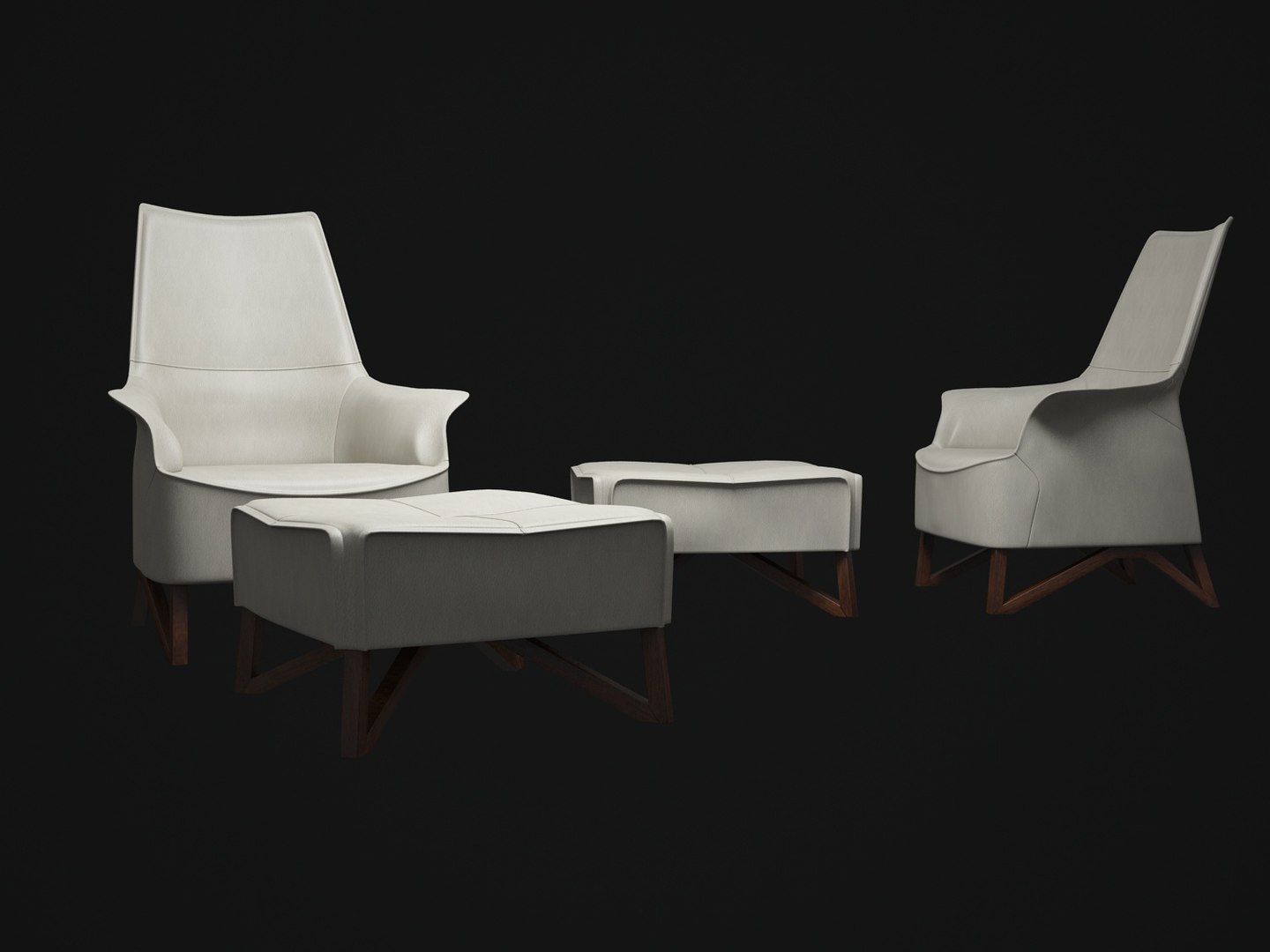 3d Model Giorgetti-mobius-armchair
