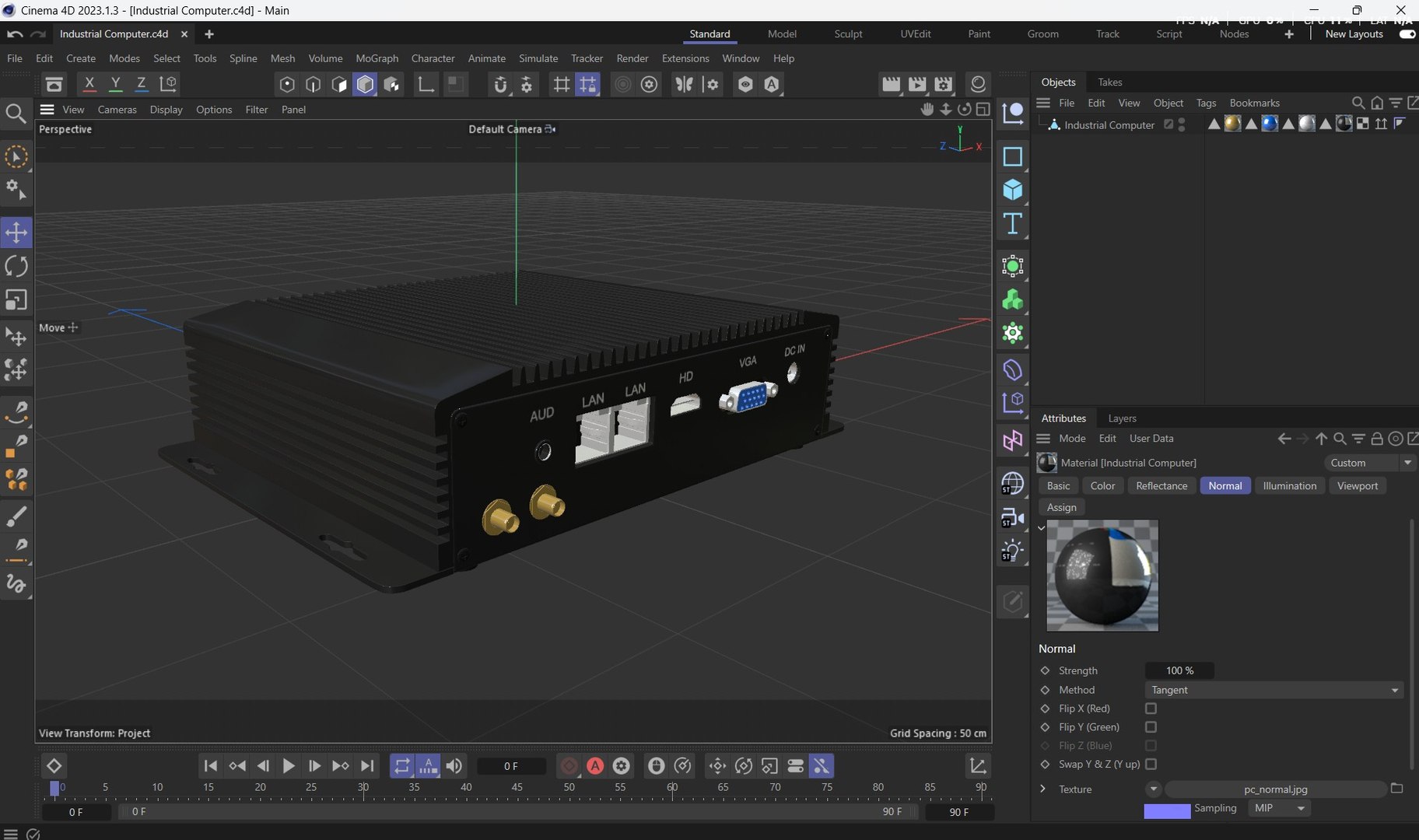 3D Industrial Mini Computer - TurboSquid 2349067