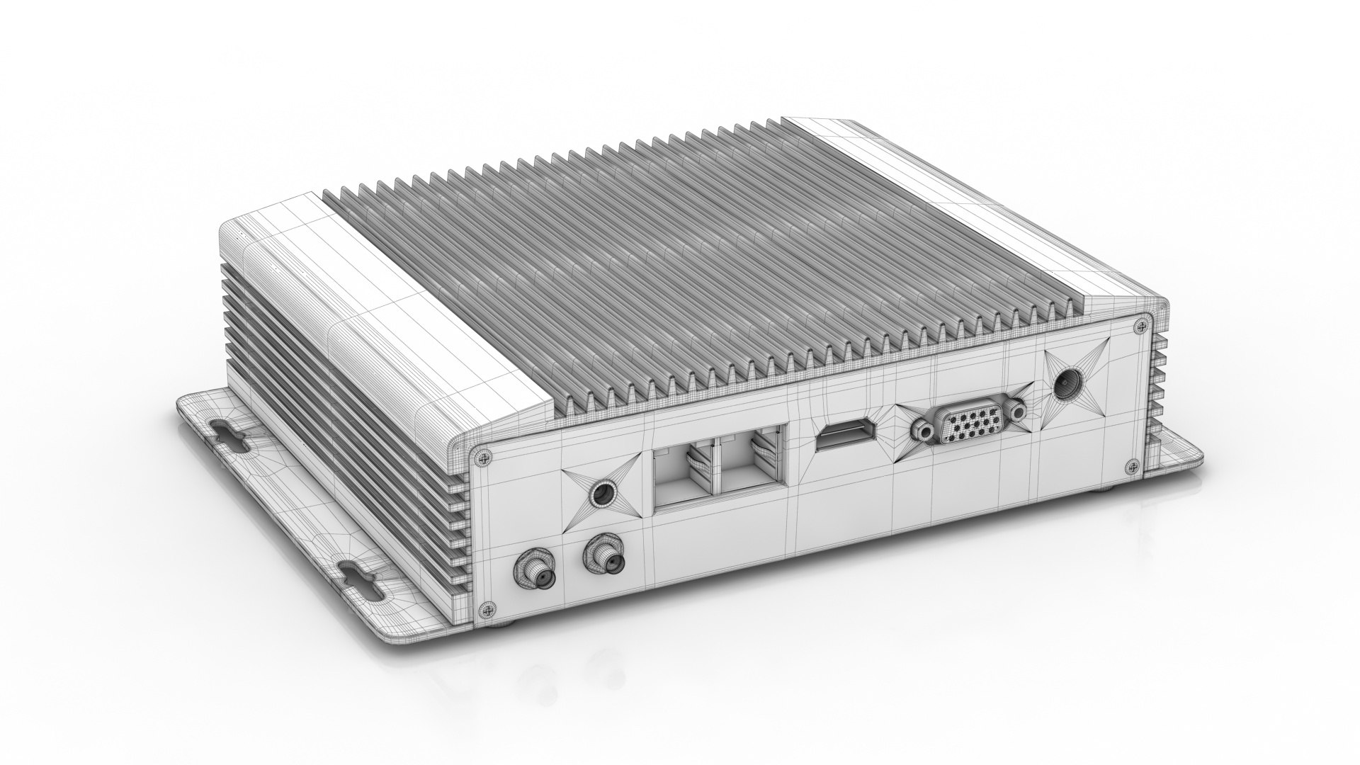 3D Industrial Mini Computer - TurboSquid 2349067