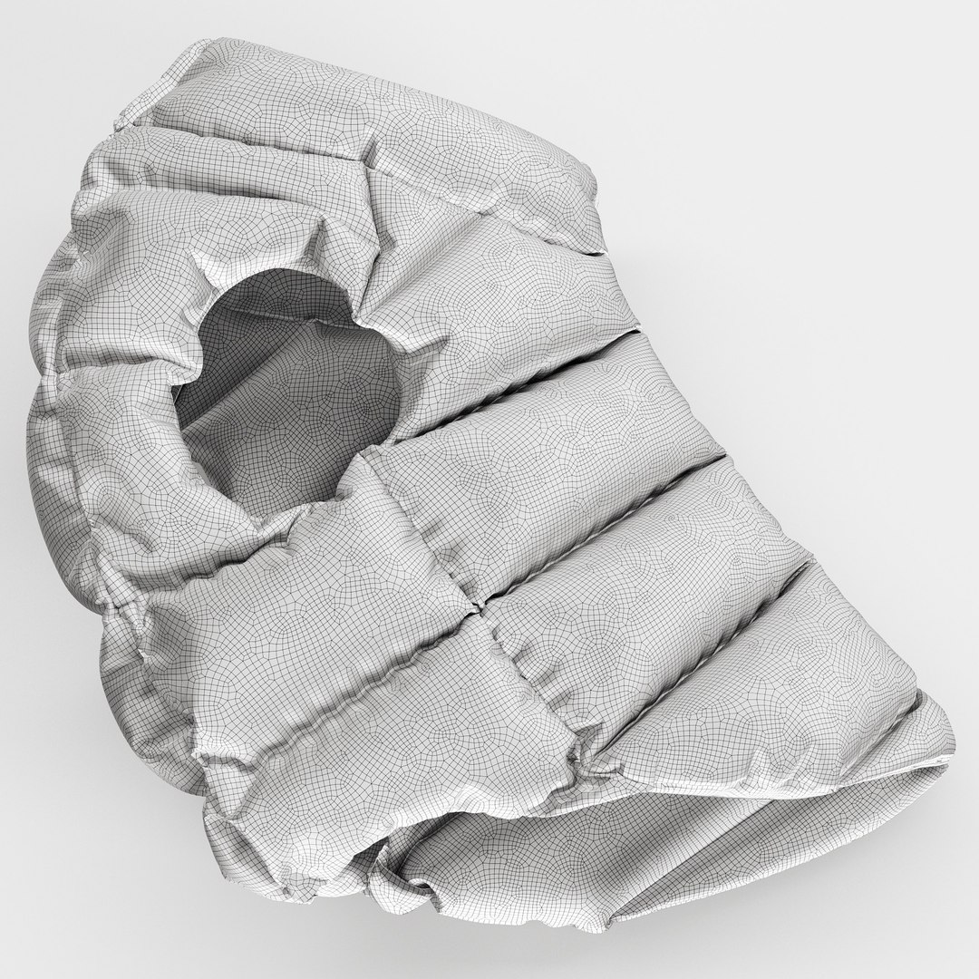 Moncler Mondog Vest 3D Model - TurboSquid 2001107