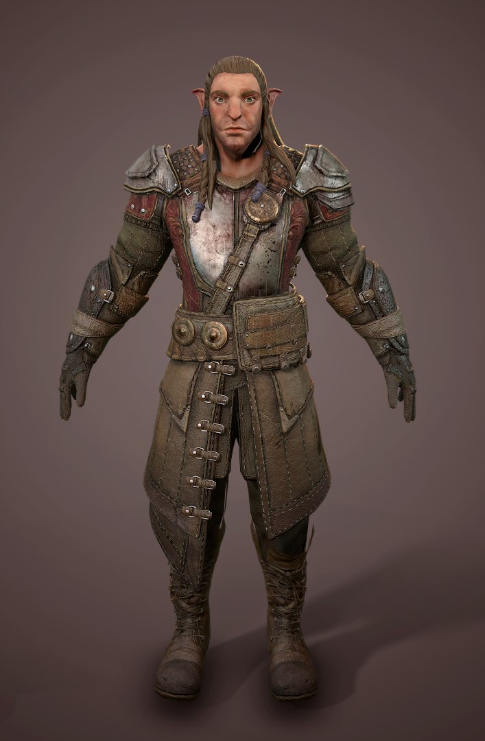 3D Monster Archer - TurboSquid 1322899