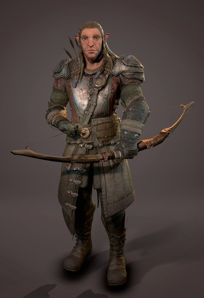 3D Archer Models | TurboSquid