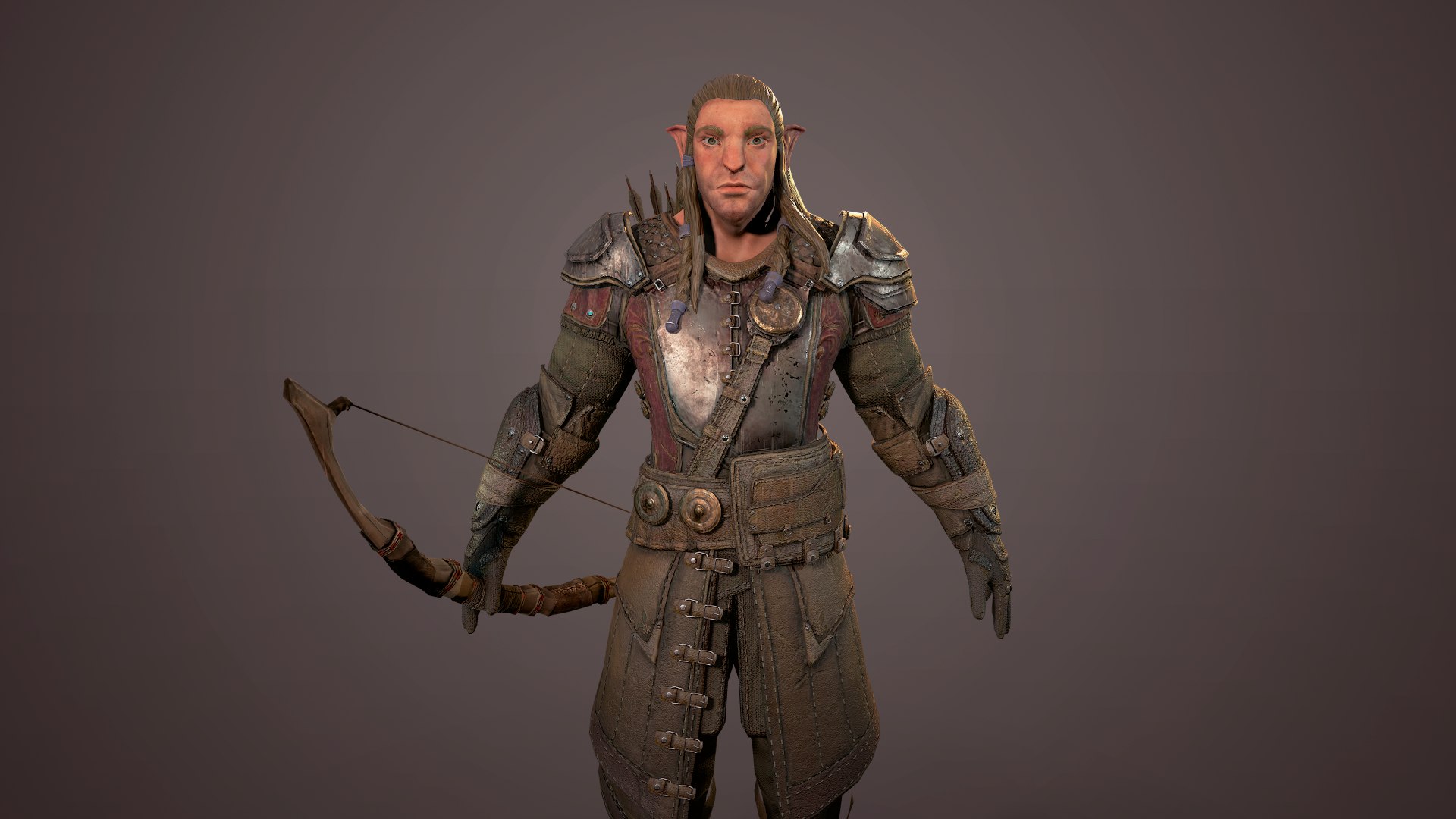 3D Monster Archer - TurboSquid 1322899