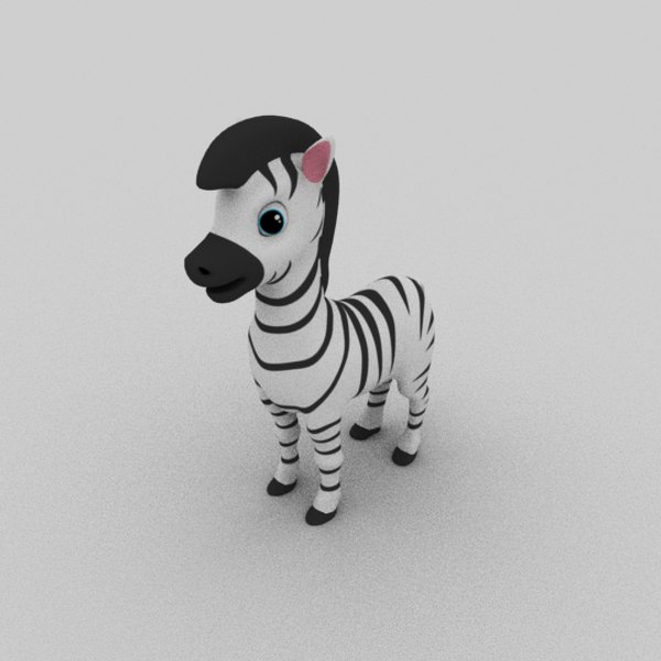 Free Cartoon Animals Set model - TurboSquid 1775900
