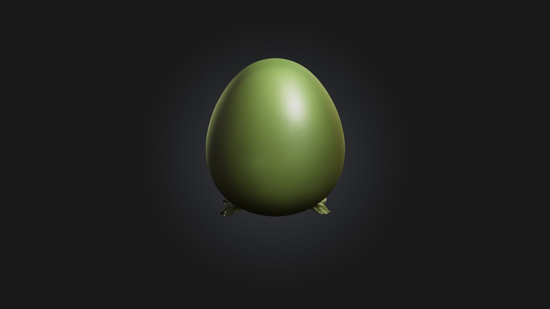 Cartoon Alien Egg 3D - TurboSquid 2291958