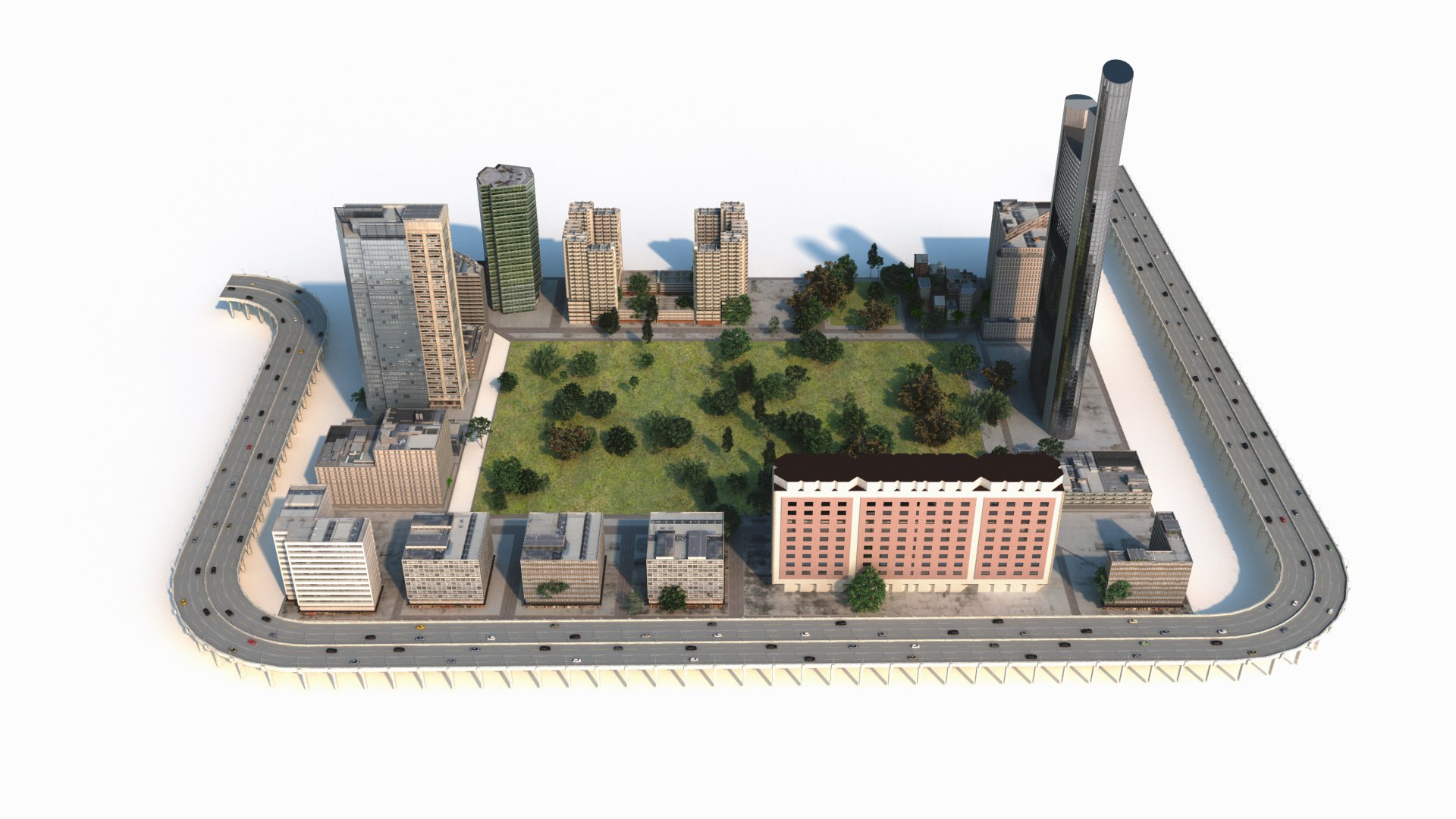 3d City Building