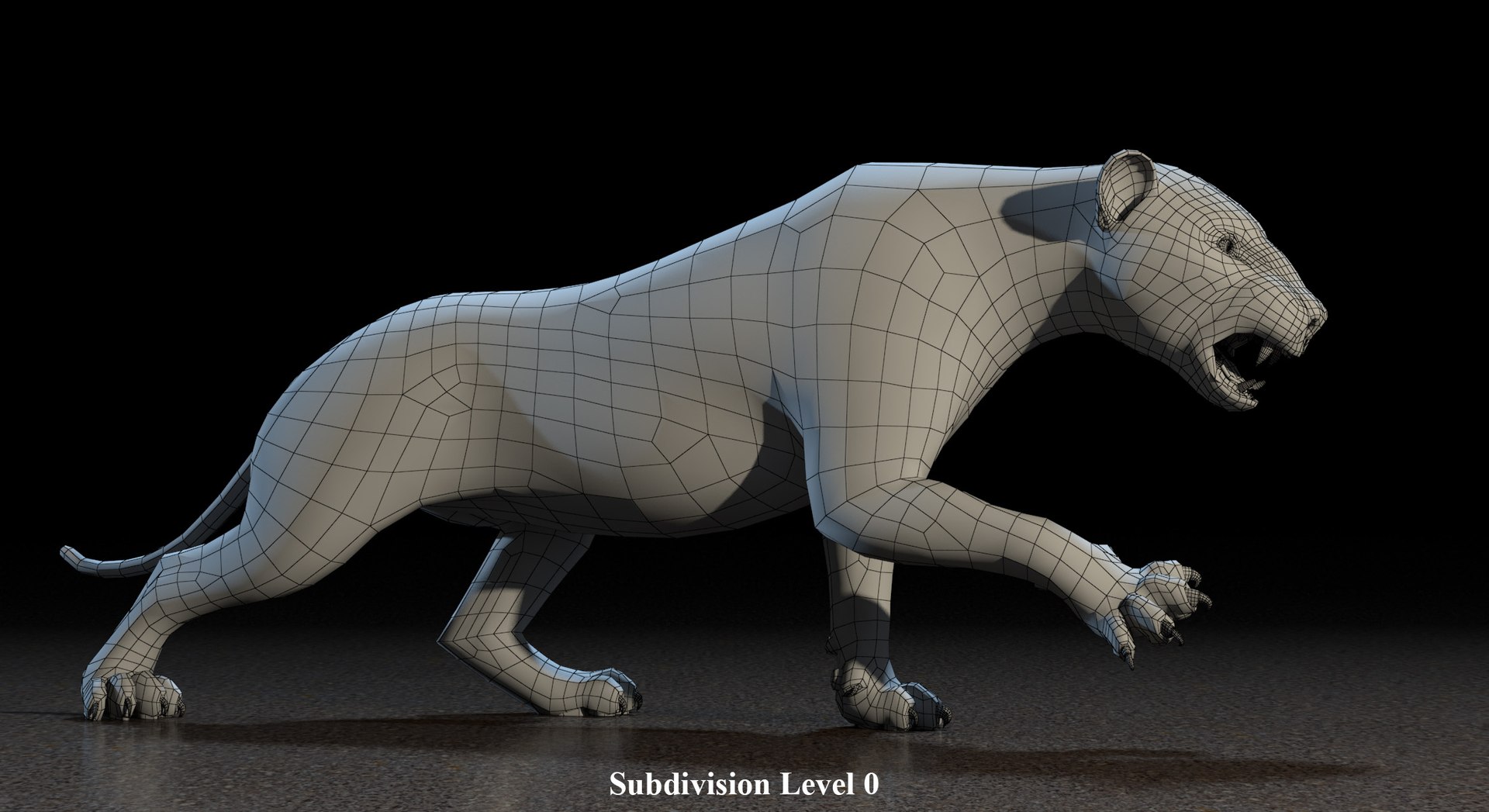 3D Lion Rigged - TurboSquid 1291185