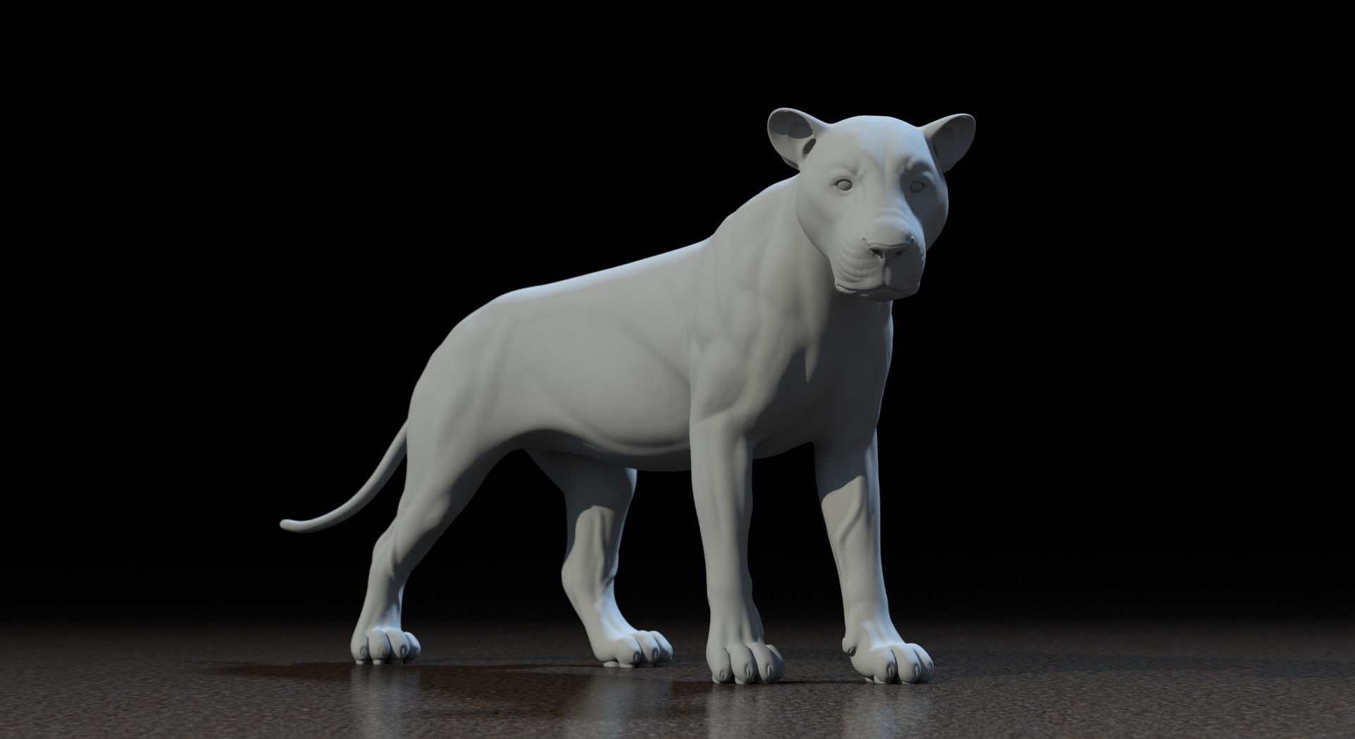 3D Lion Rigged - TurboSquid 1291185