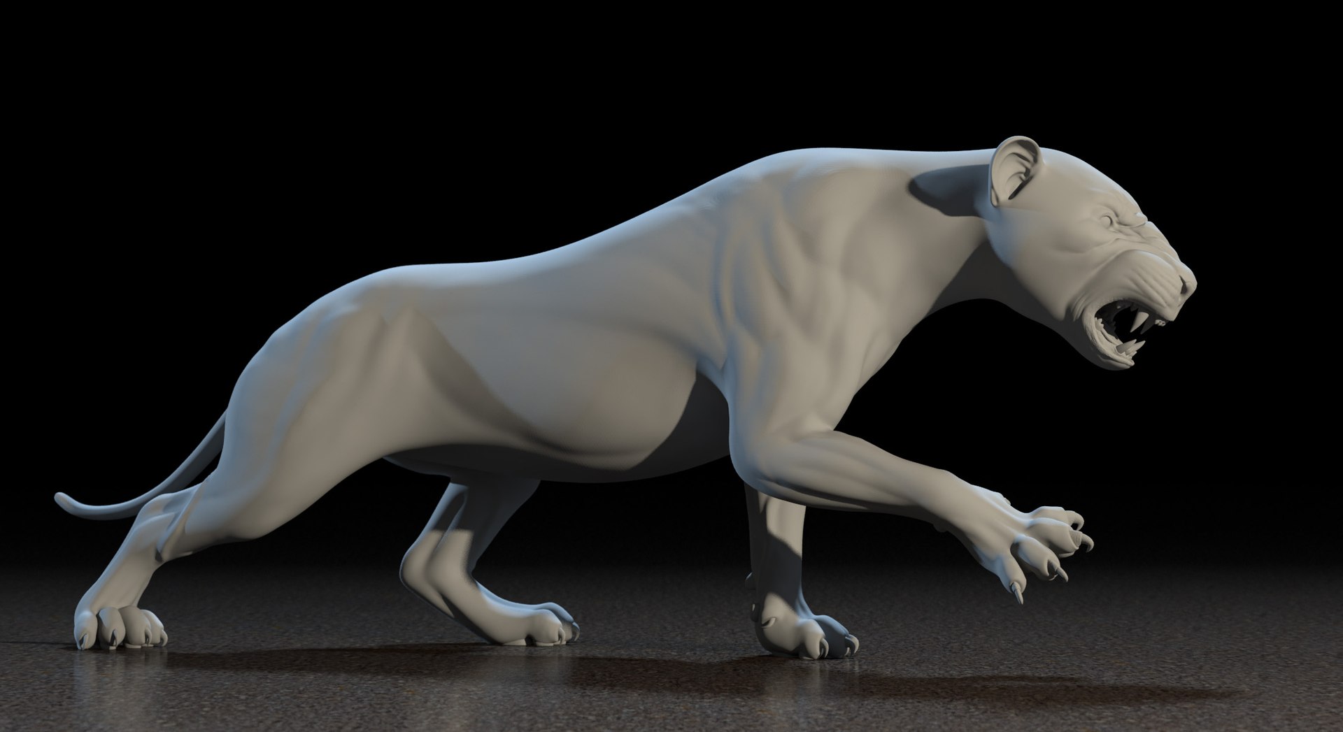 3D Lion Rigged - TurboSquid 1291185