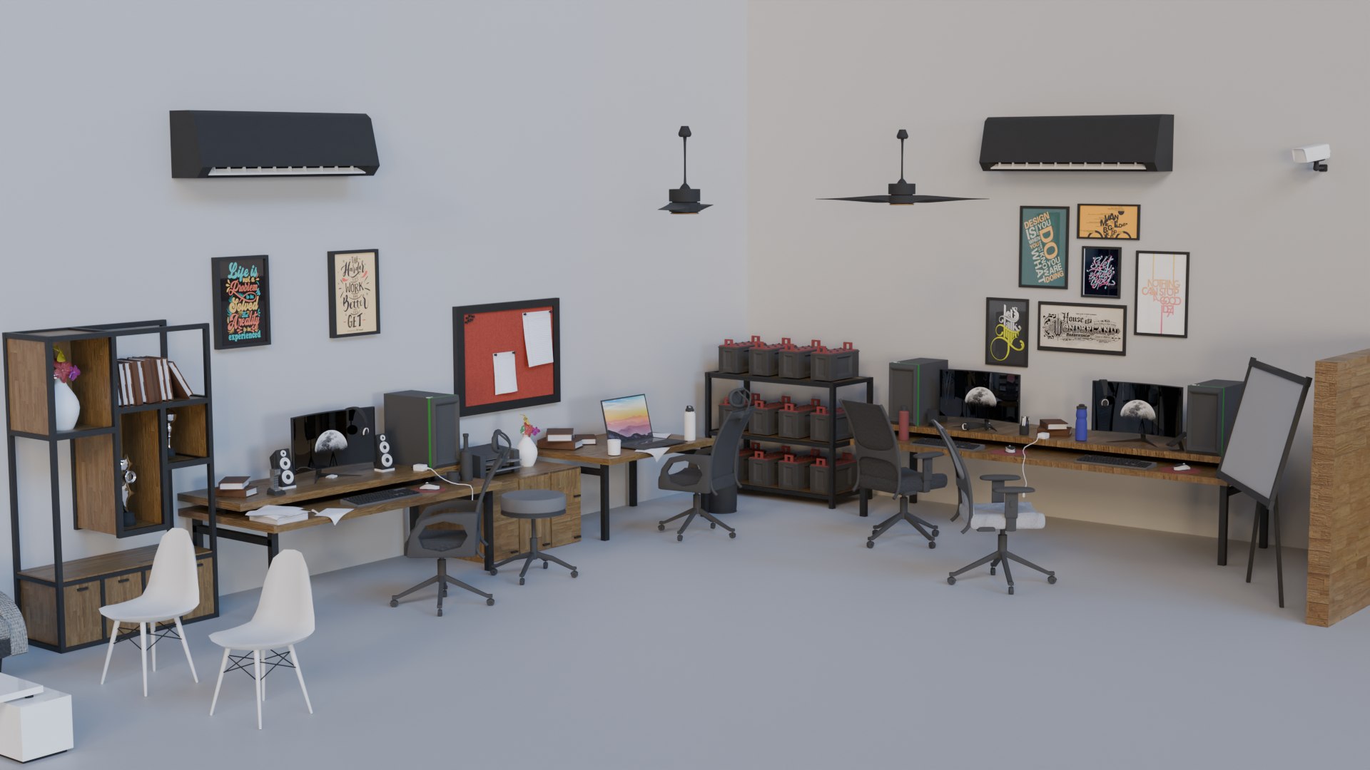 3D Office Assets Pack 3D - TurboSquid 2214387