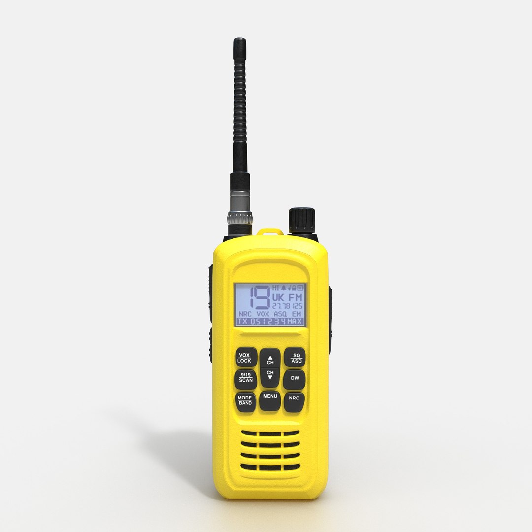 Professional Walkie Talkie 3D Model - TurboSquid 2421055