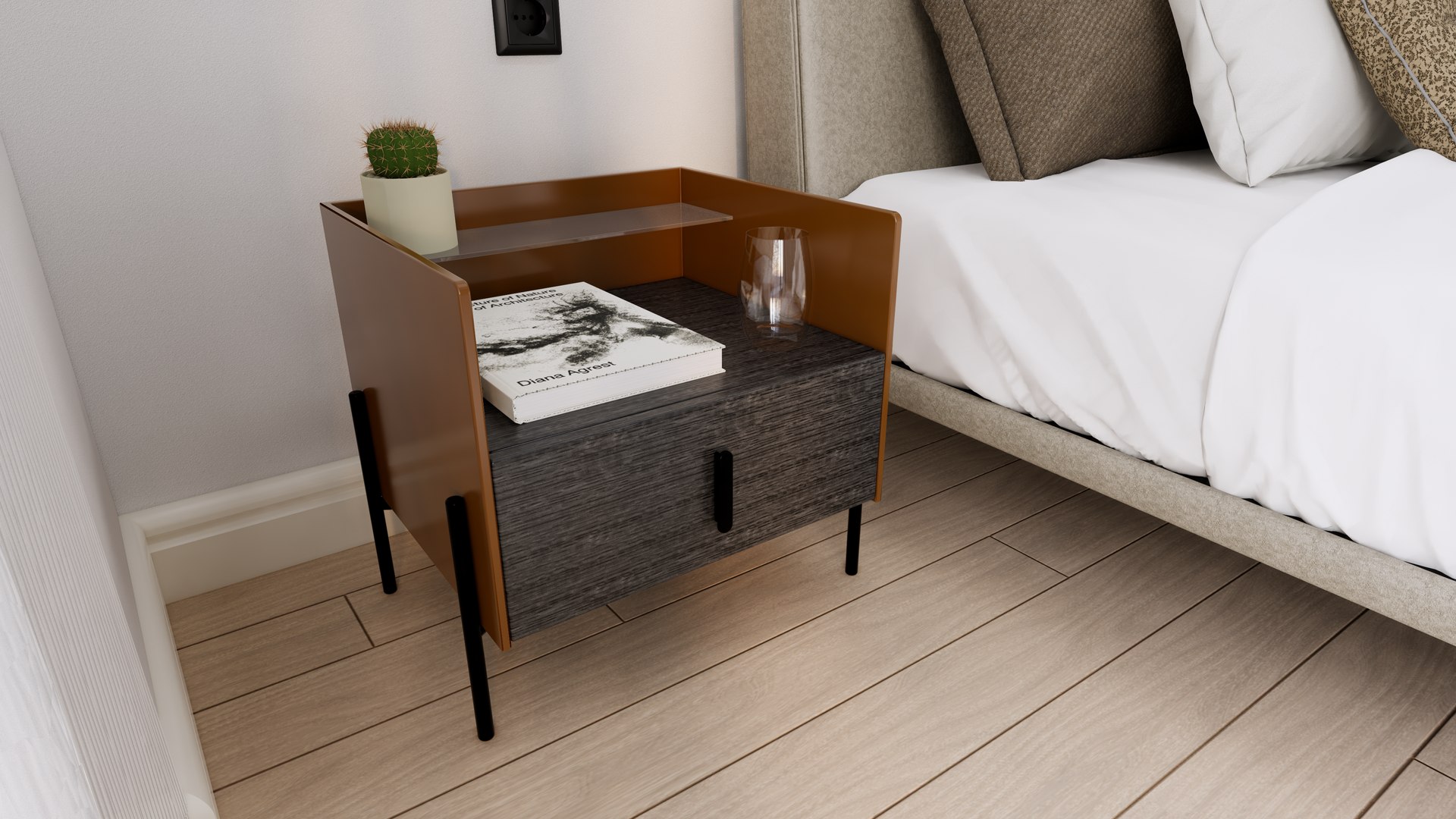 3D Lema Bedside Stand - TurboSquid 2301811