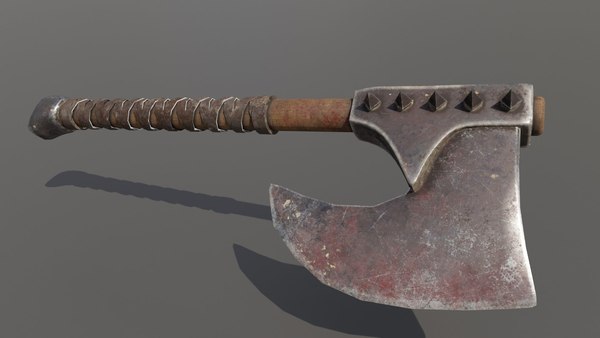 Orcish weapons orc mace sword 3D model - TurboSquid 1447663
