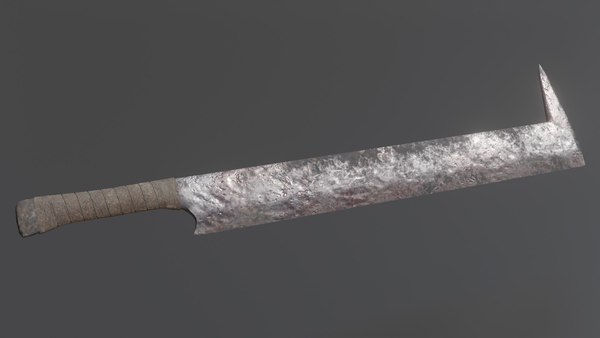 Orcish weapons orc mace sword 3D model - TurboSquid 1447663