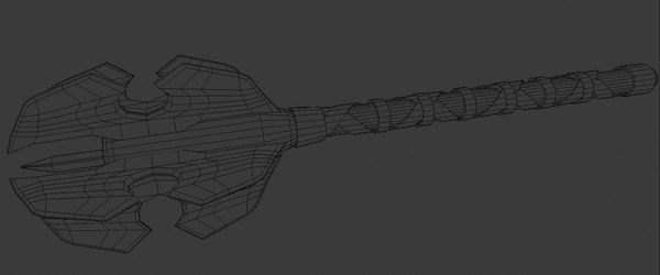 Orcish weapons orc mace sword 3D model - TurboSquid 1447663
