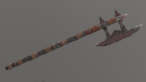 Orcish weapons orc mace sword 3D model - TurboSquid 1447663