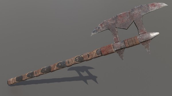 Orcish weapons orc mace sword 3D model - TurboSquid 1447663