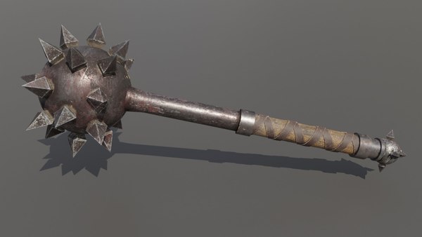 Orcish weapons orc mace sword 3D model - TurboSquid 1447663
