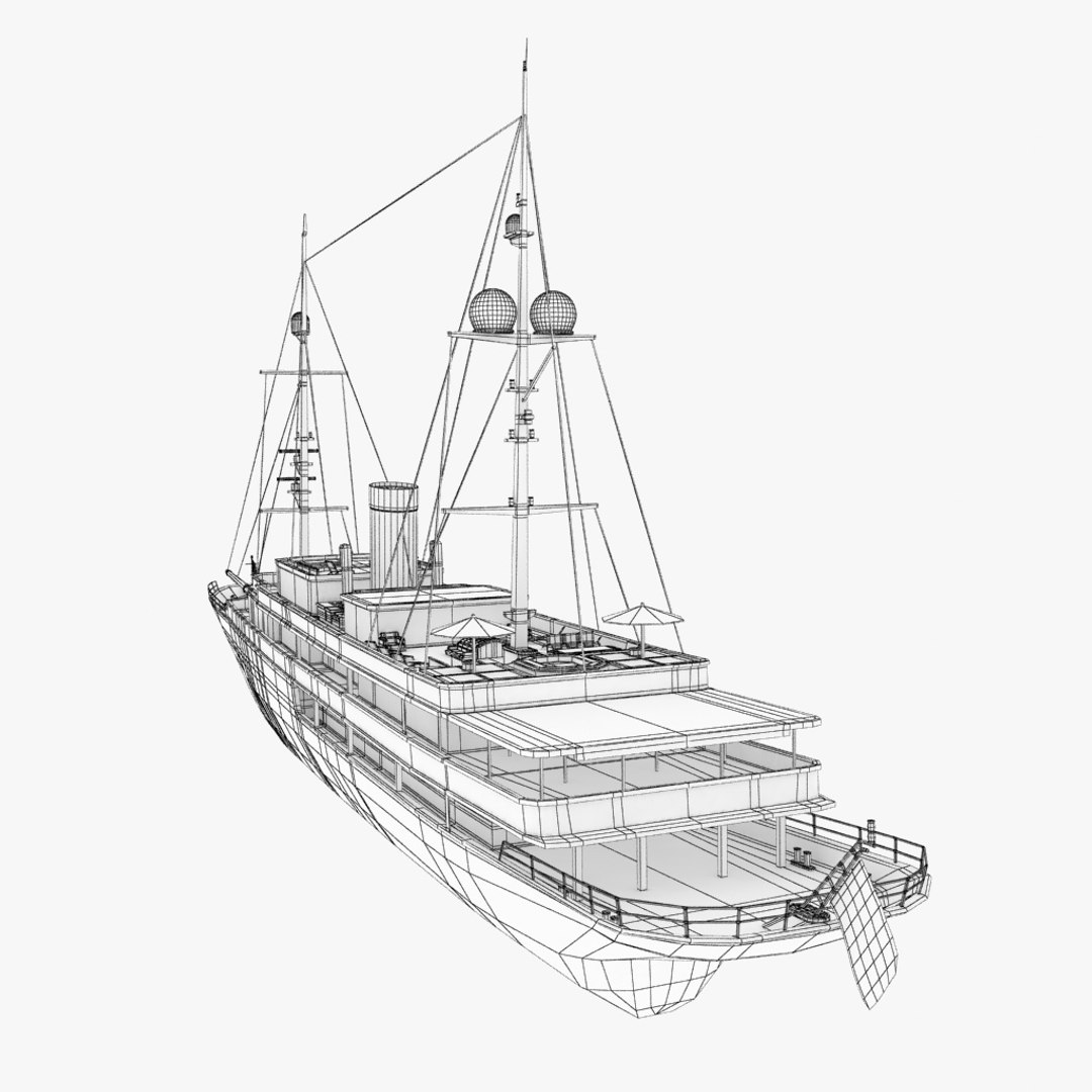 Nero Yachts 3d Model