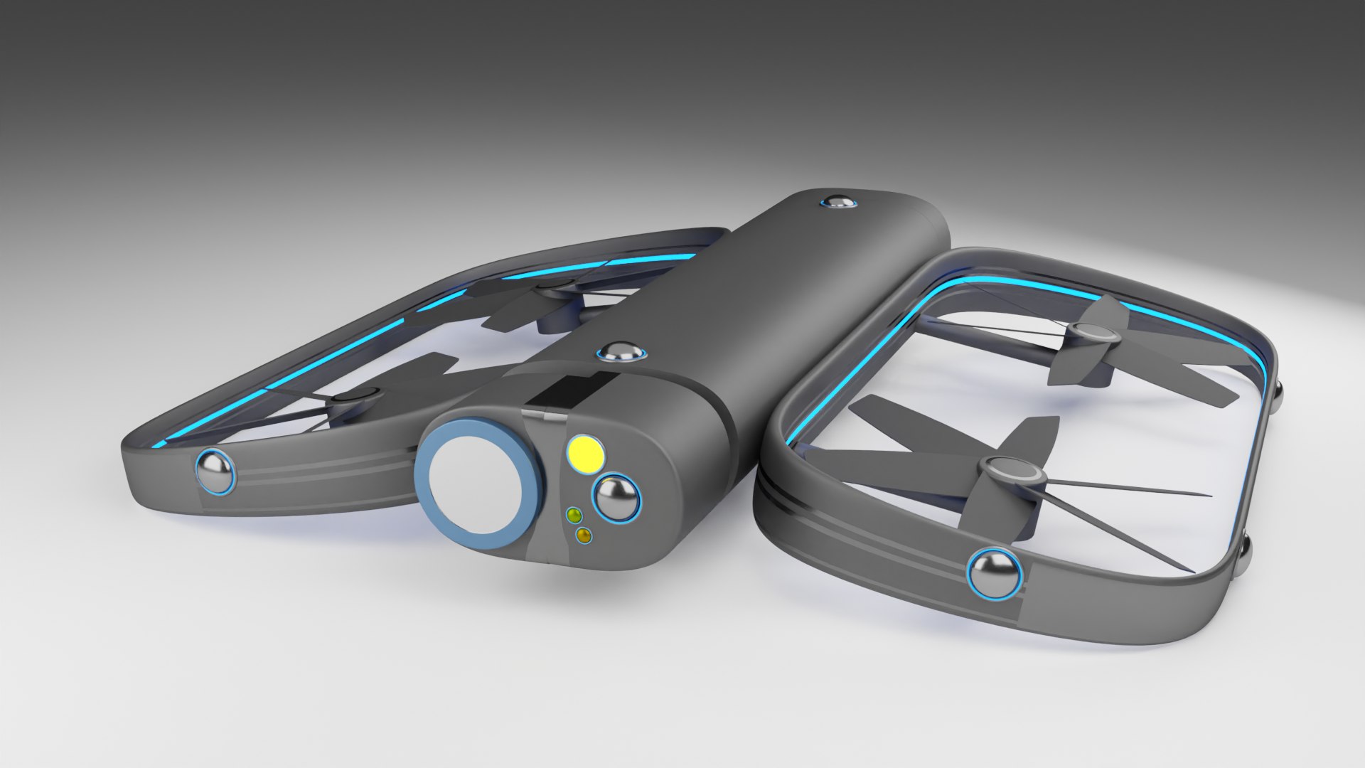 Smart Follow Drone 3D Model - TurboSquid 1961357