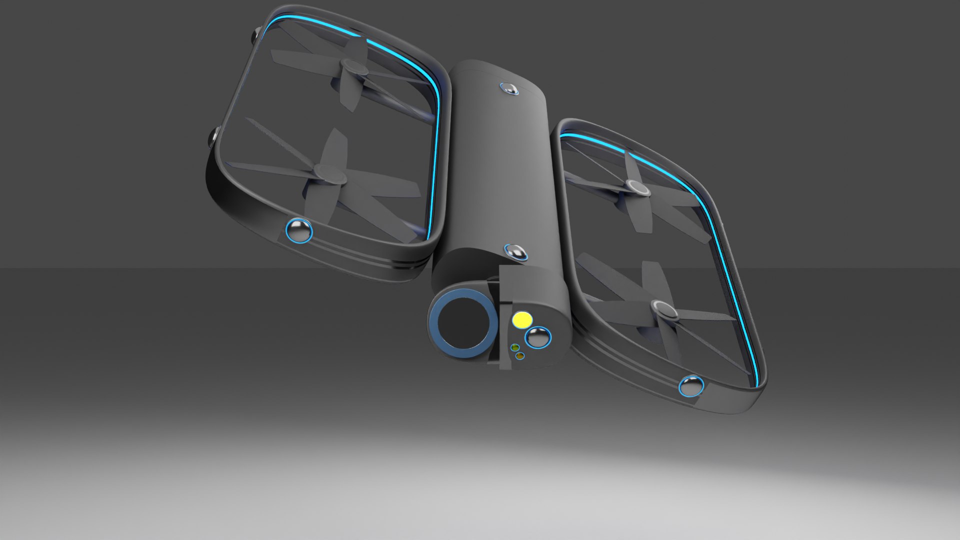 Smart Follow Drone 3D Model - TurboSquid 1961357