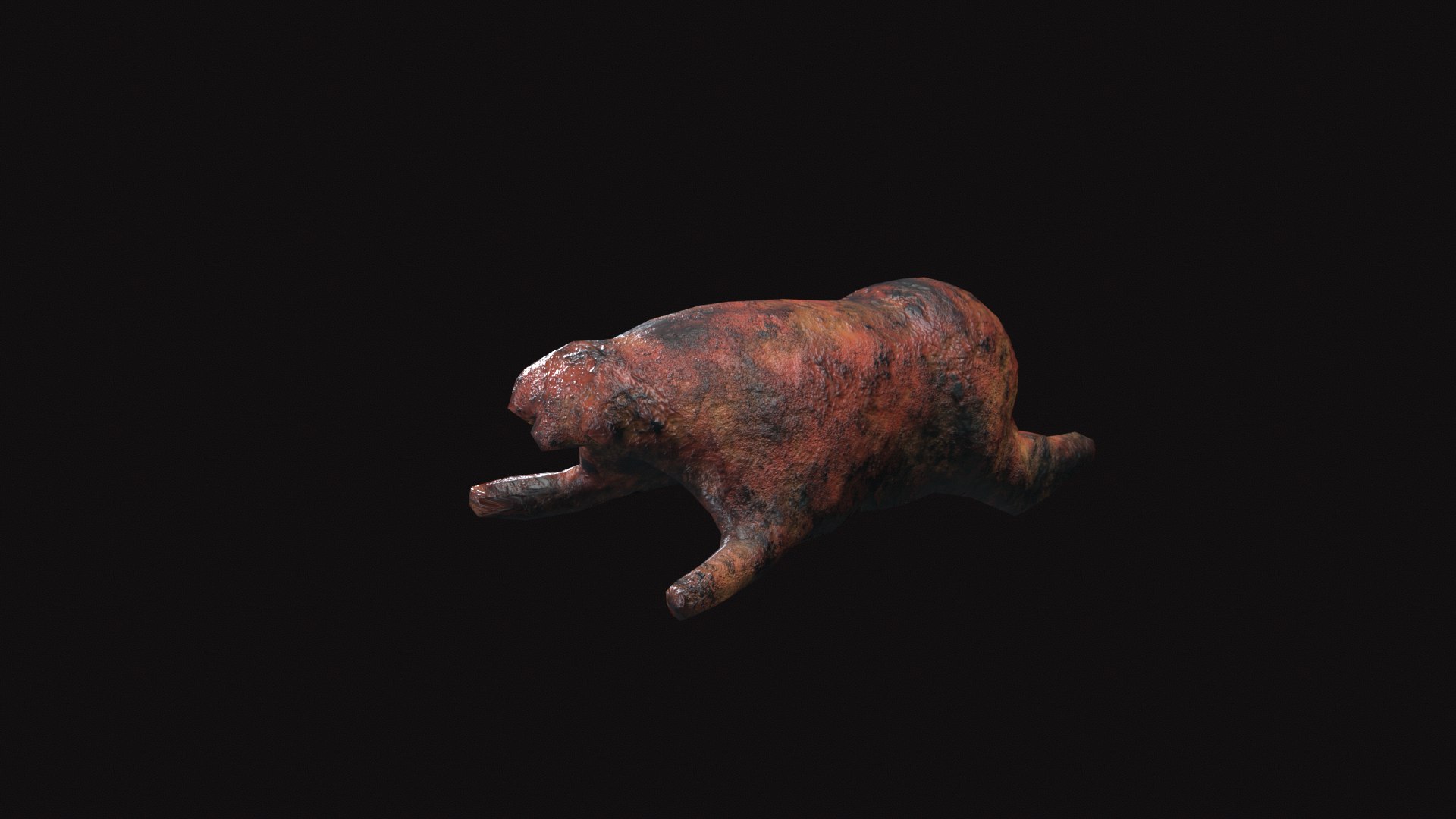 3D Medieval Pig - TurboSquid 2306709