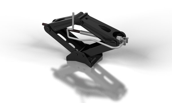 car jack 3d model