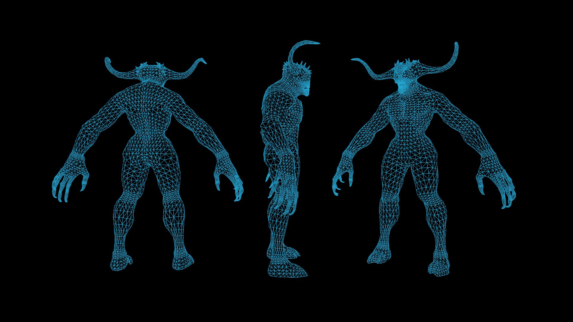 3D Demon Character model - TurboSquid 2050572