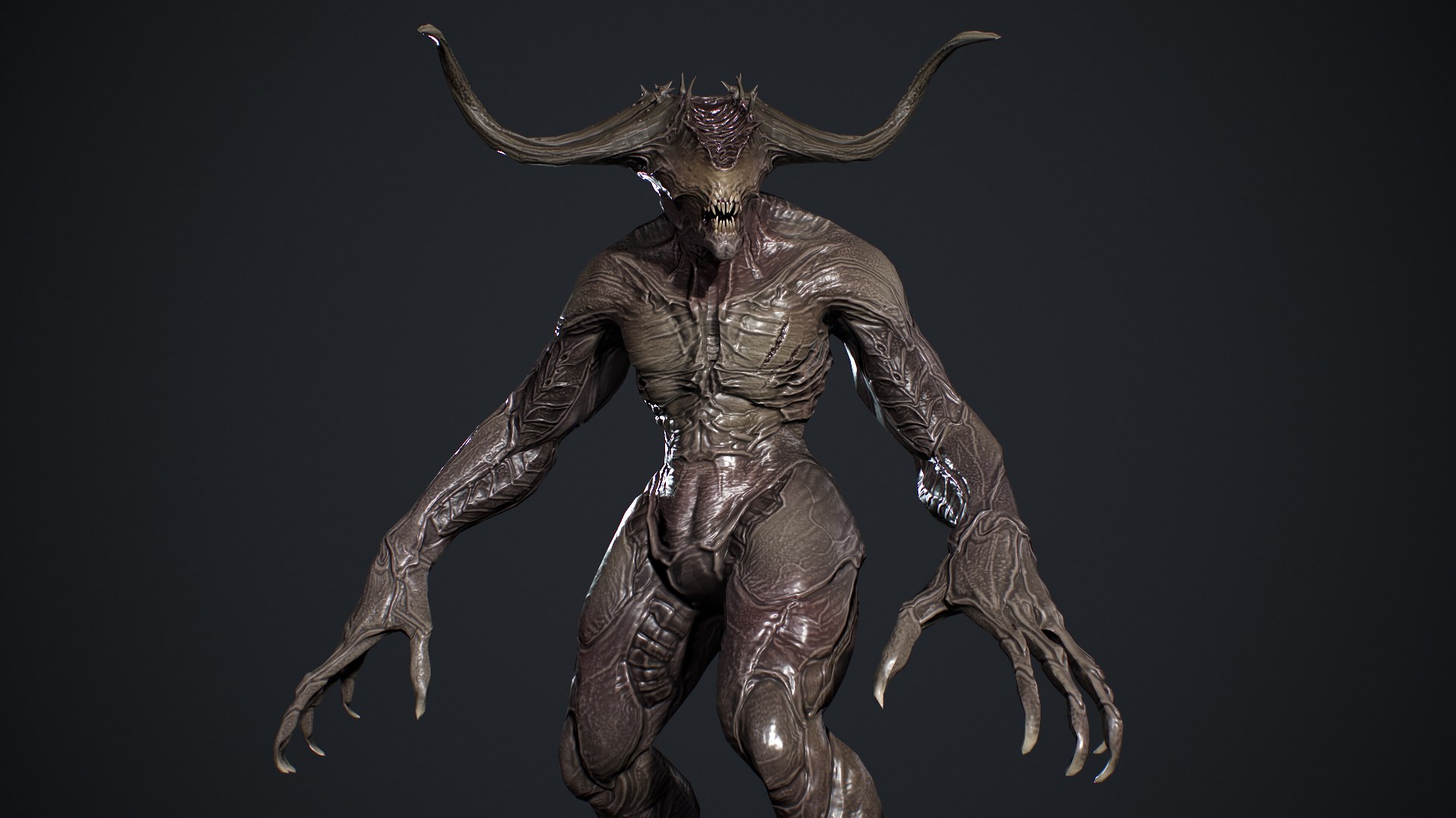 3D Demon Character Model - TurboSquid 2050572