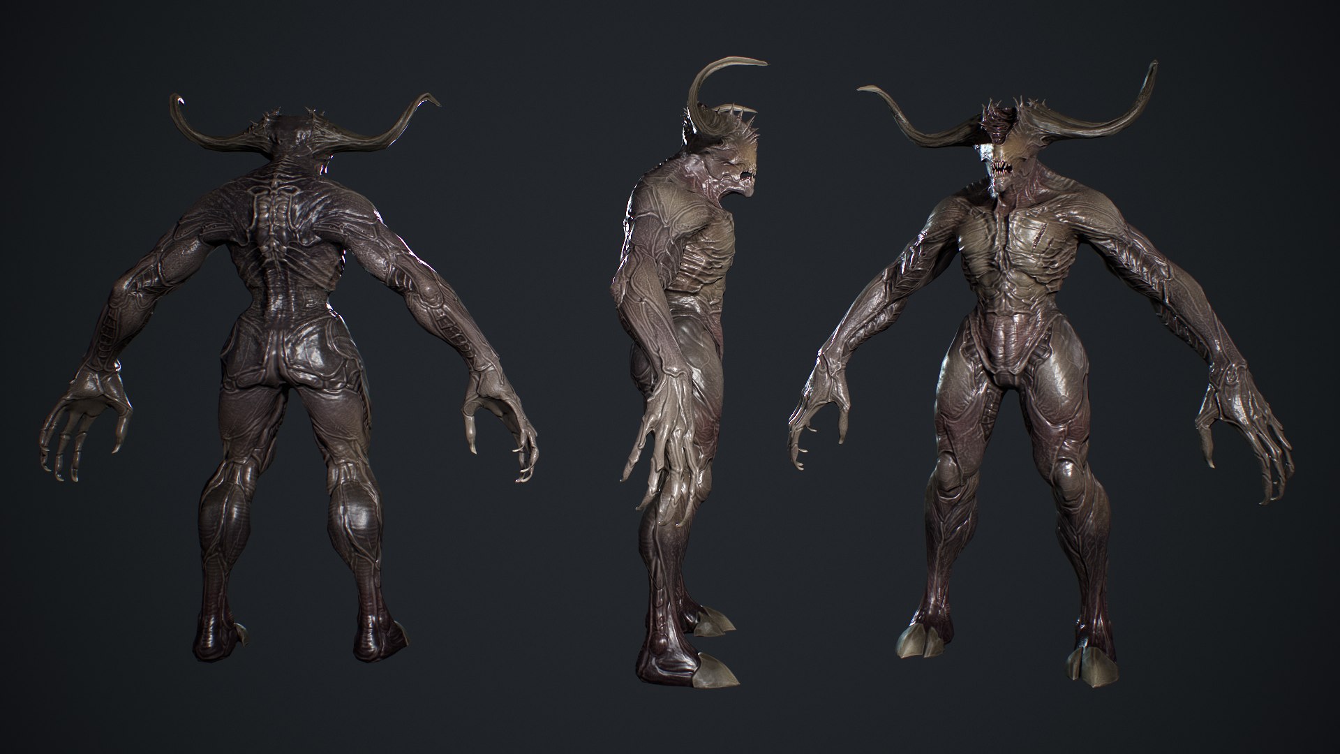 3D Demon Character Model - TurboSquid 2050572