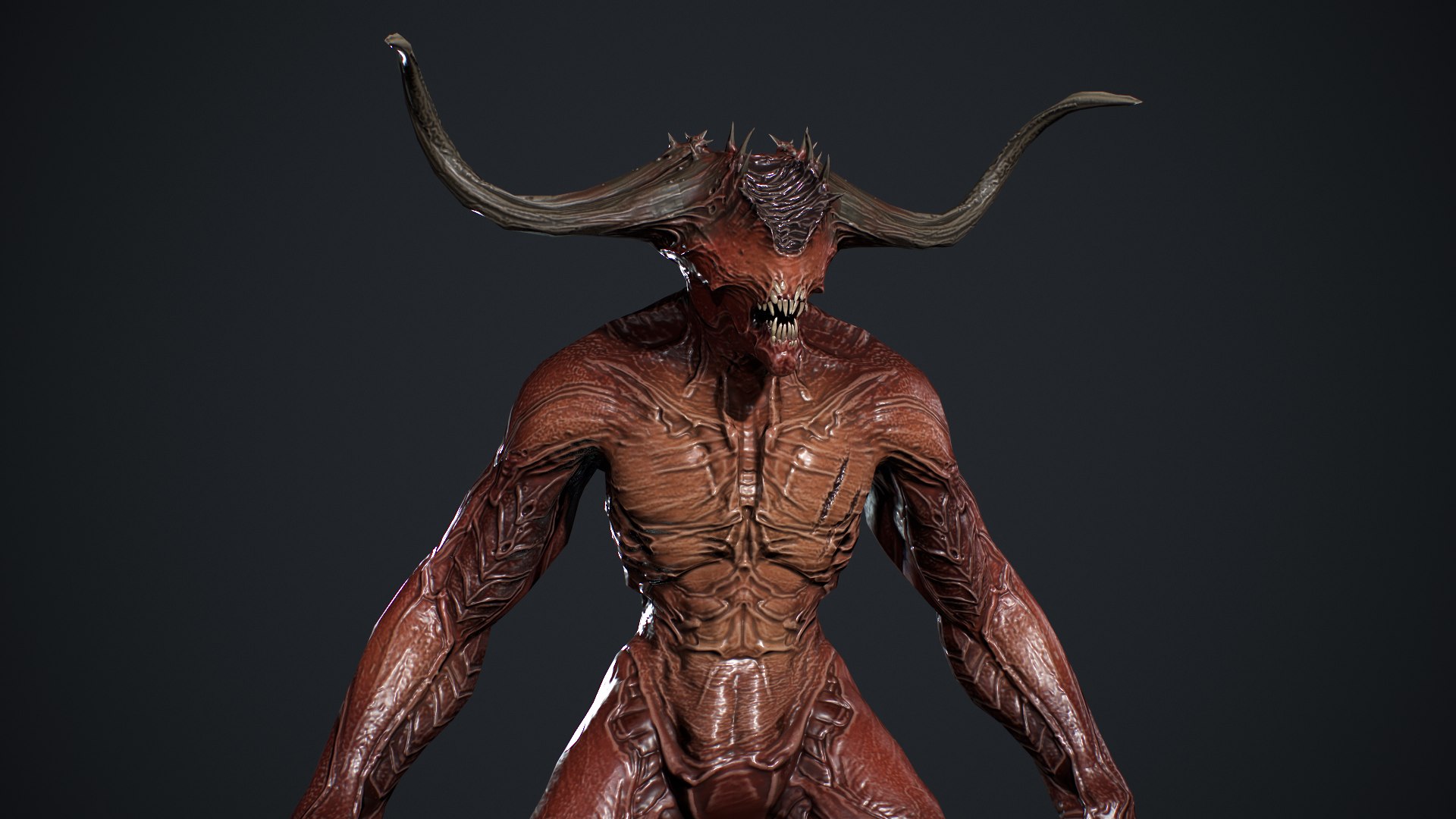 3D Demon Character Model - TurboSquid 2050572