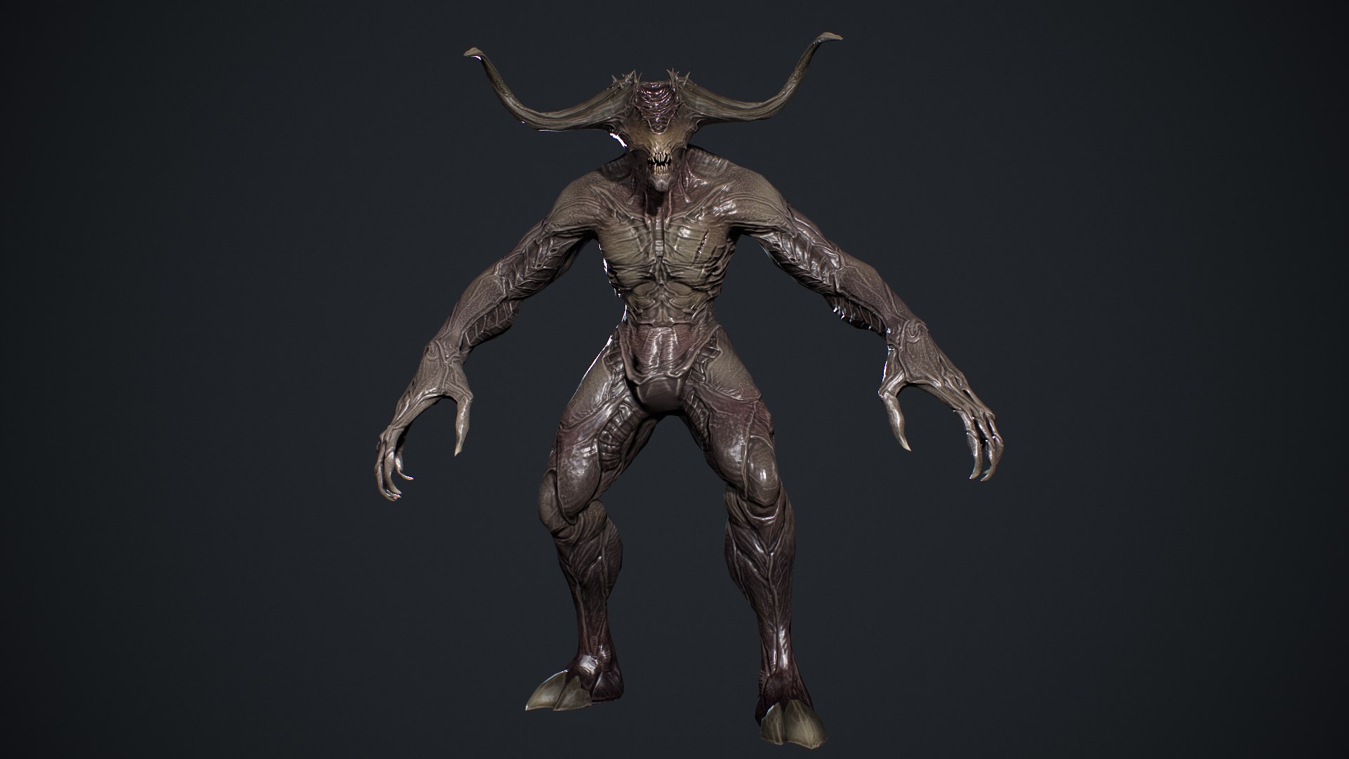 3D Demon Character model - TurboSquid 2050572