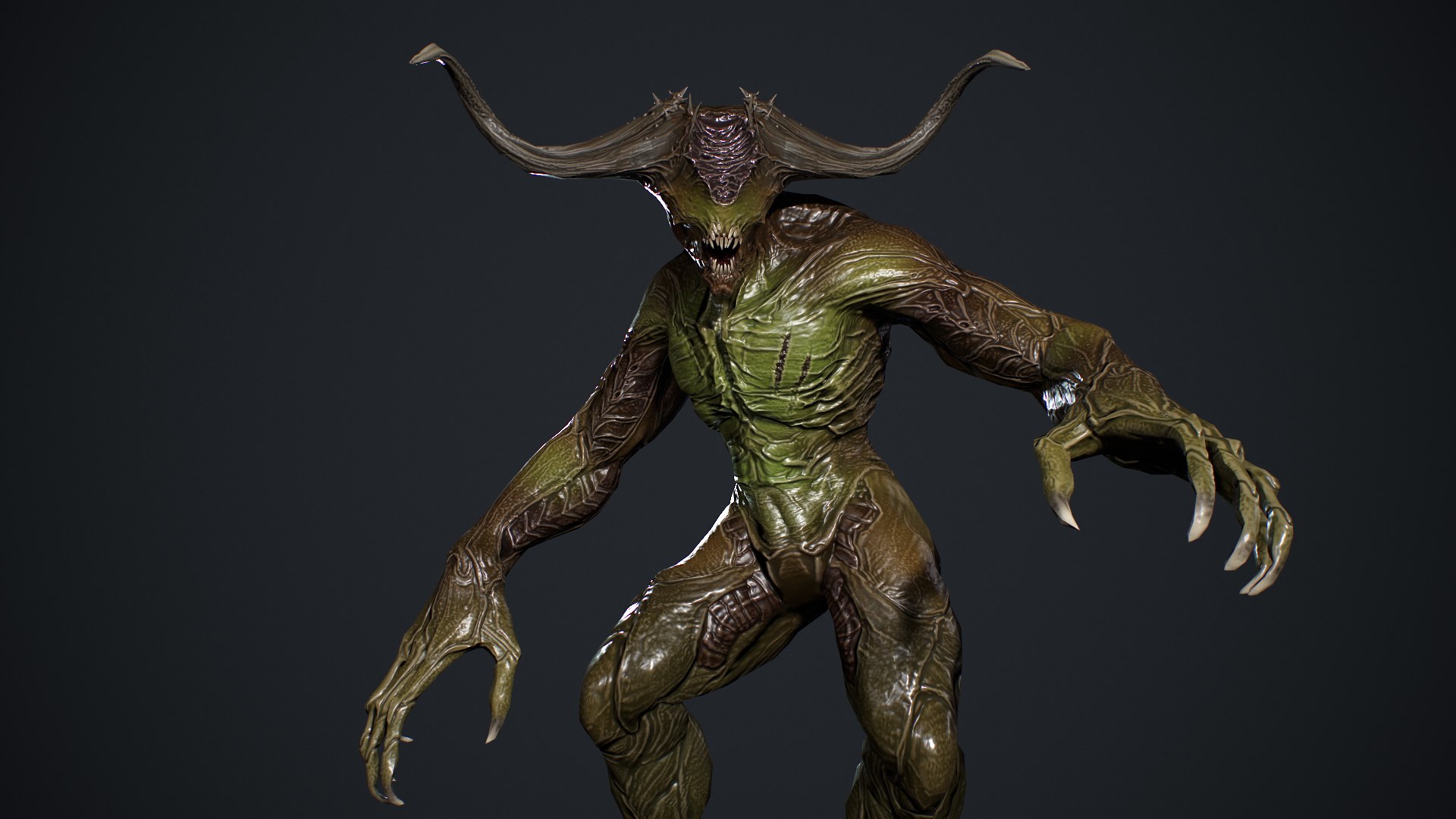3D Demon Character Model - TurboSquid 2050572