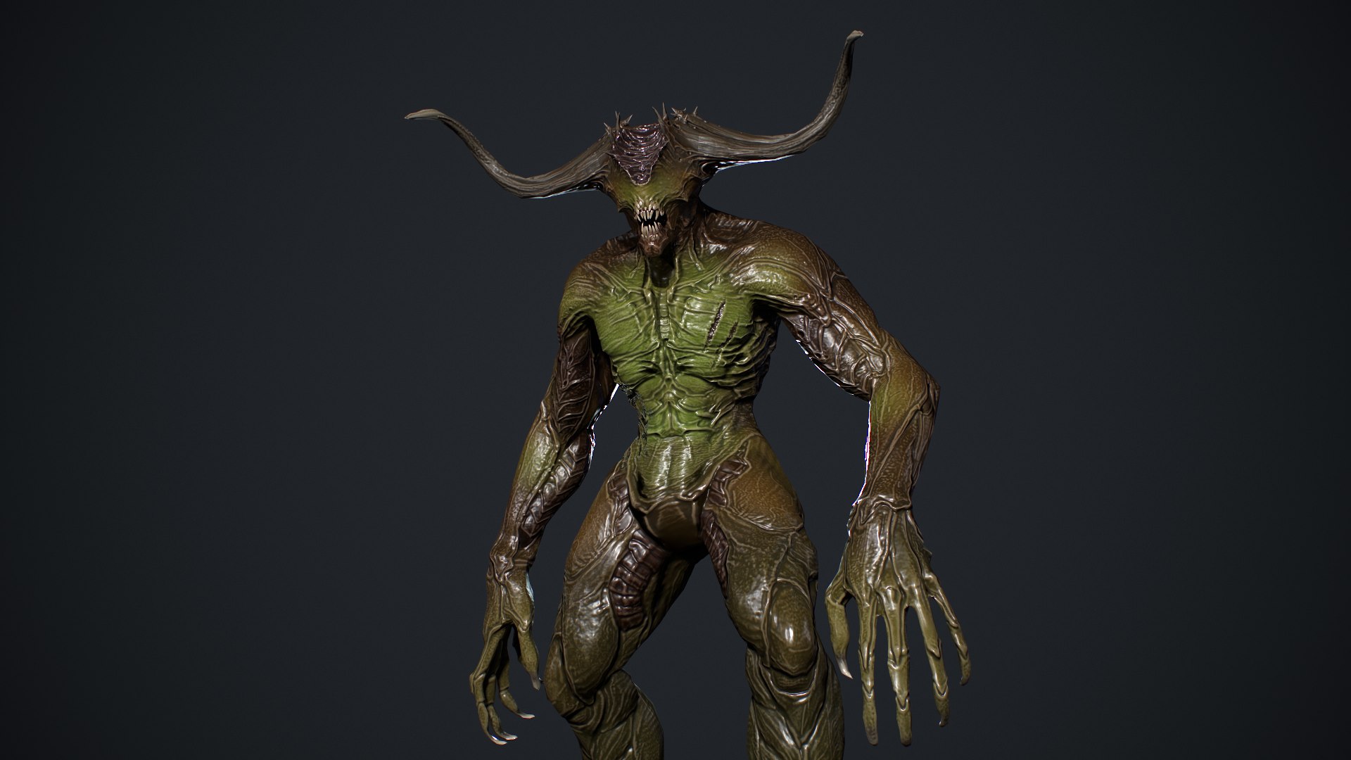 3D Demon Character Model - TurboSquid 2050572