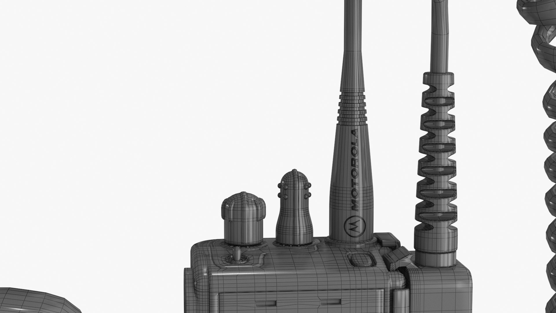 3D Motorola Police Radio 3d Model - TurboSquid 1826774