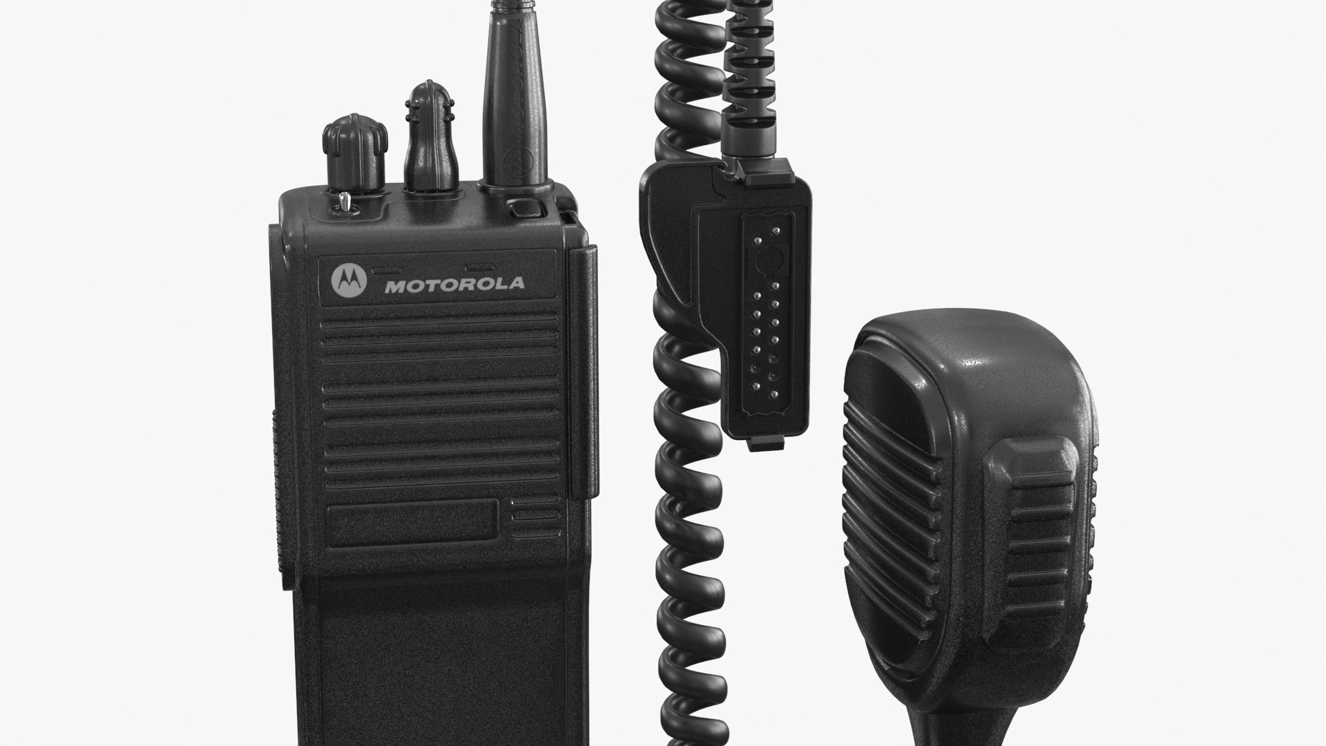 3D Motorola Police Radio 3d Model - TurboSquid 1826774