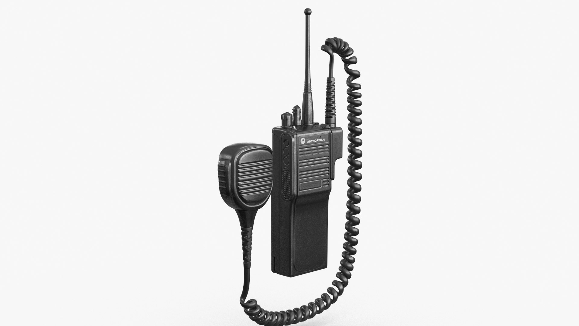 3D Motorola Police Radio 3d Model - TurboSquid 1826774