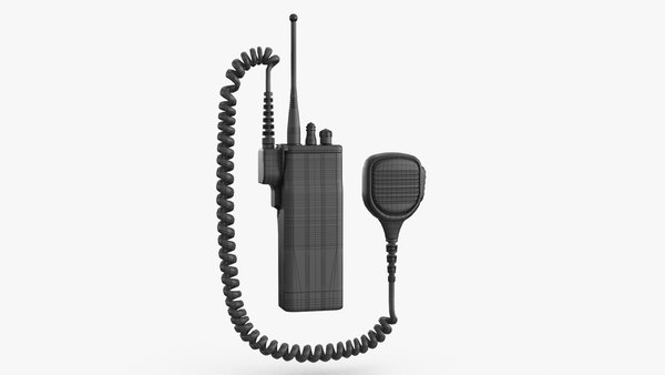 modelo 3d Radio de la policía de Motorola modelo 3d - TurboSquid 1826774