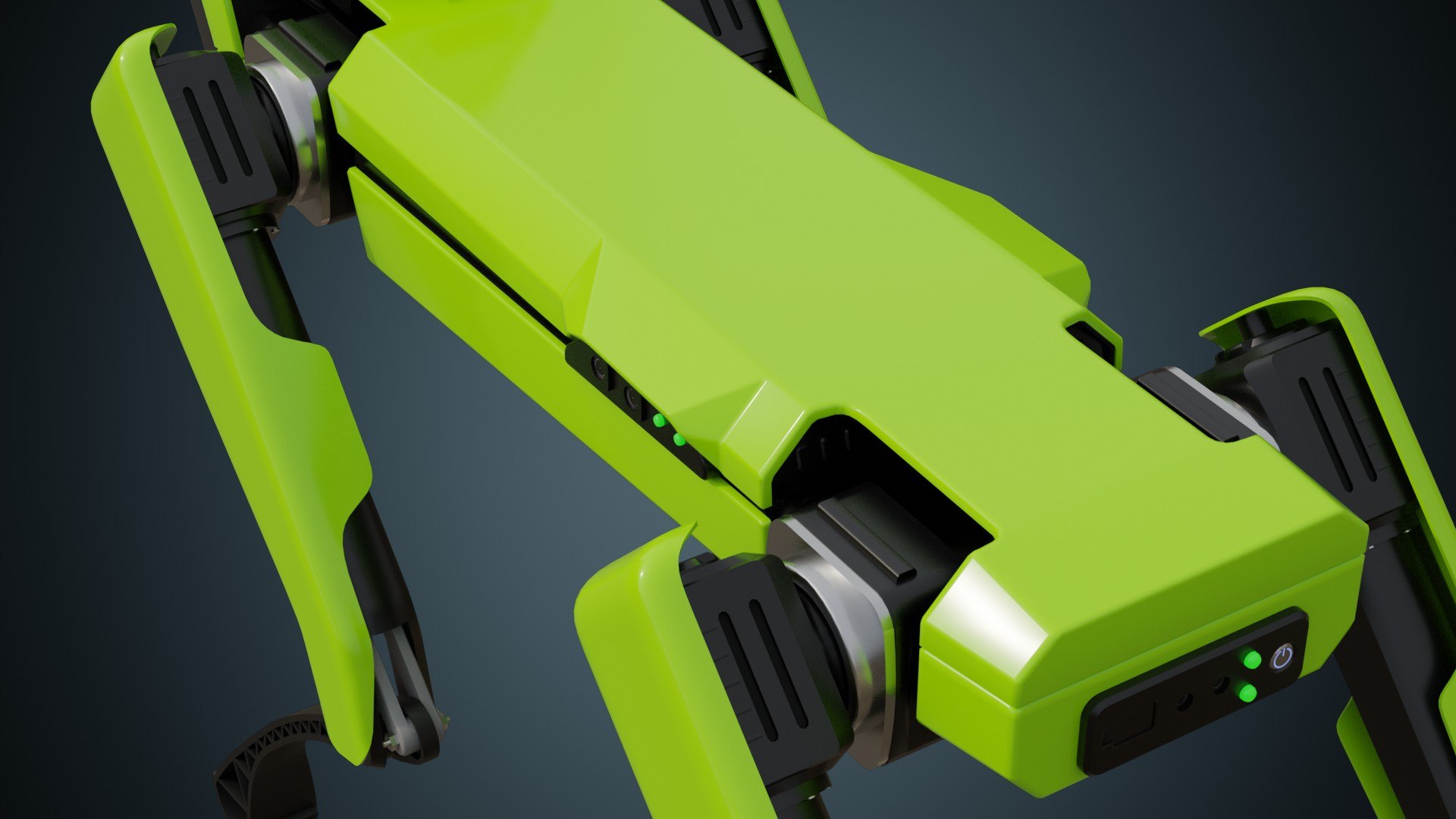 Robot Dog 1 Basic 3D Model - TurboSquid 2189200