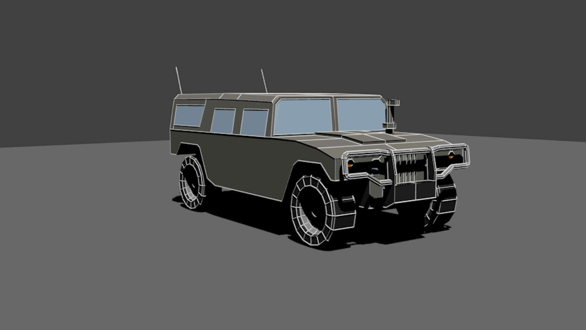 Humvee Model - TurboSquid 1468538