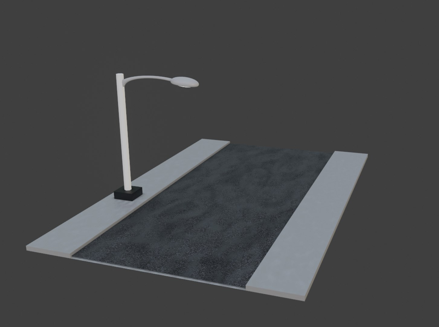 3D Lamp Road Model - TurboSquid 1525197