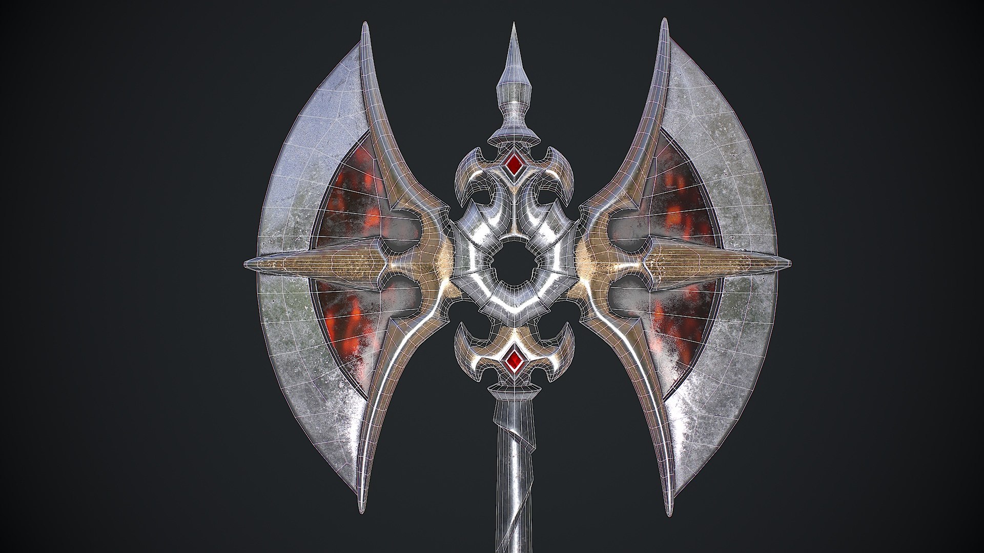 Fantasy Axe 3D Model - TurboSquid 2115509