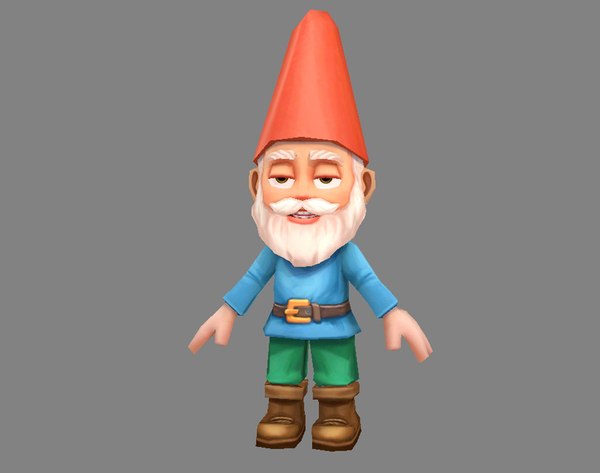 Garden Gnome 3D Models for Download | TurboSquid