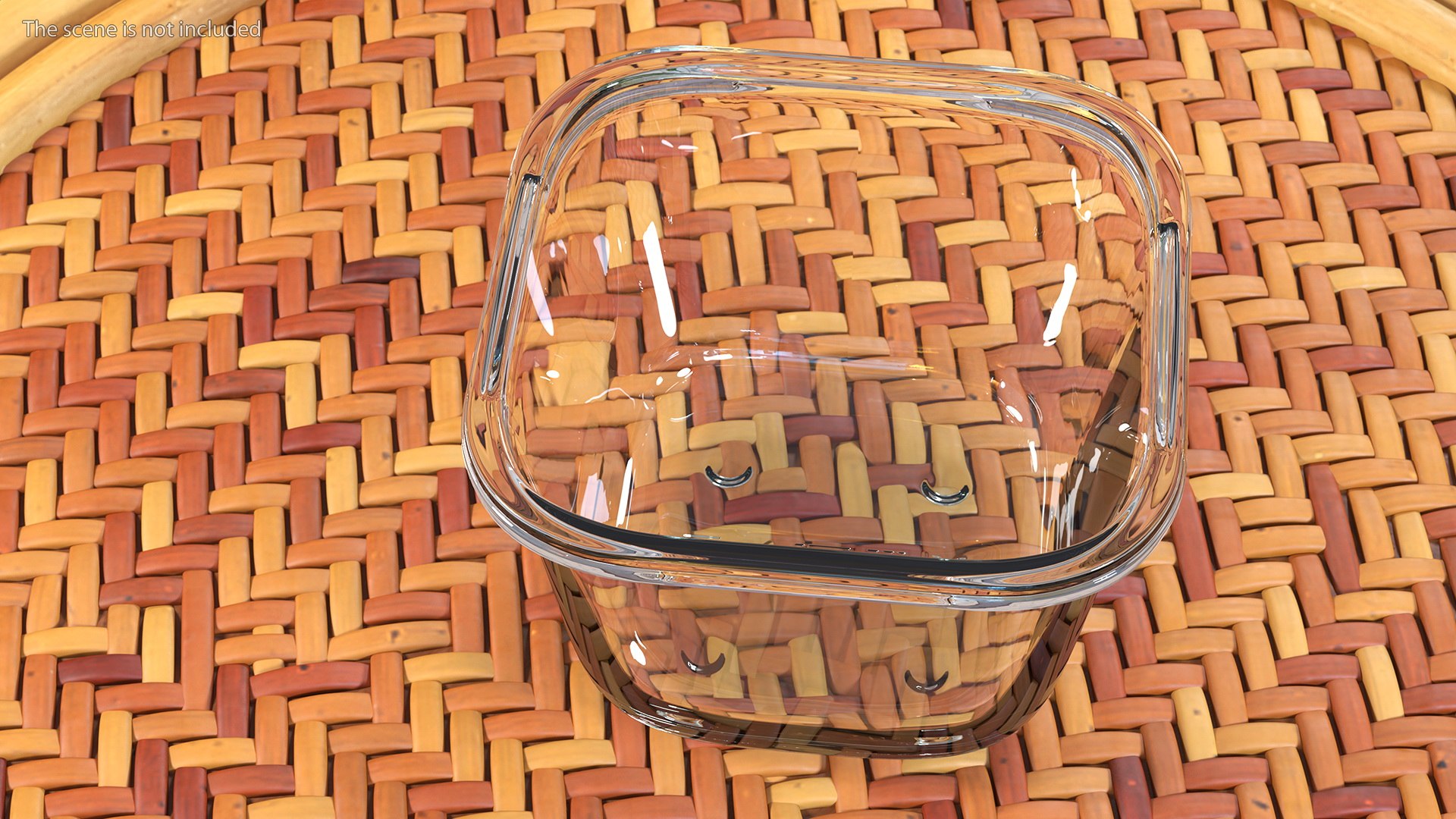 3D Glass Clip Lock Food Storage Container 180ml - TurboSquid 1734862