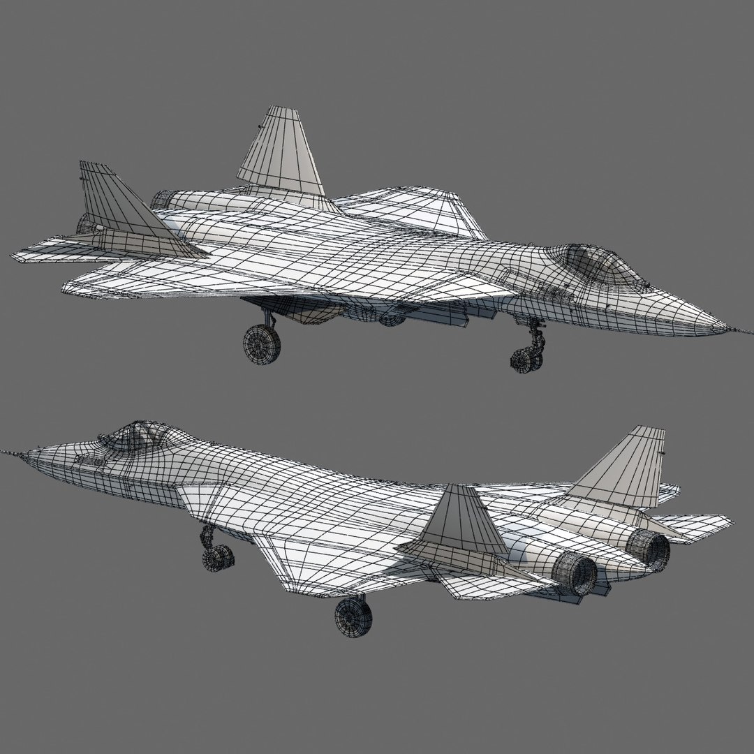 Sukhoi Pak Fa T-50 3d Model