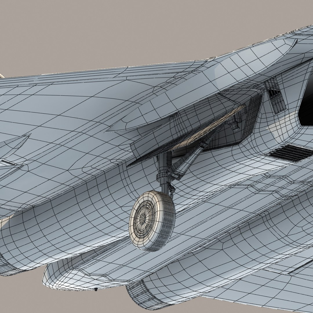 Sukhoi Pak Fa T-50 3d Model