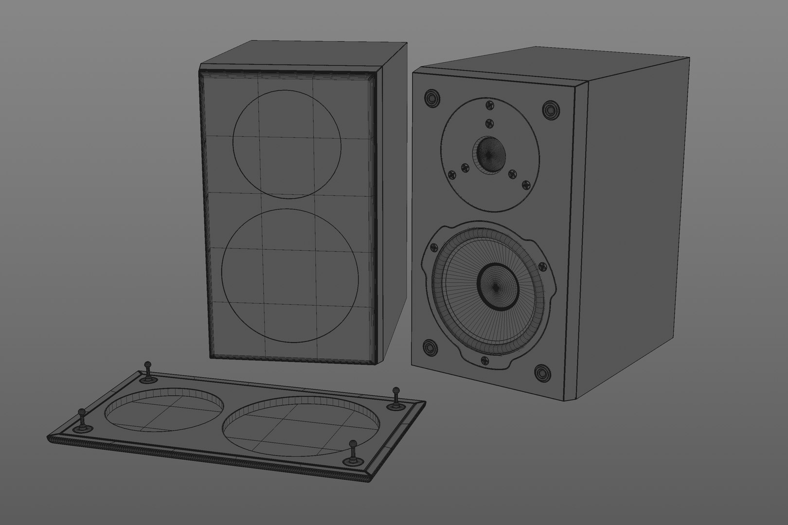 3D Speakers - TurboSquid 2180061