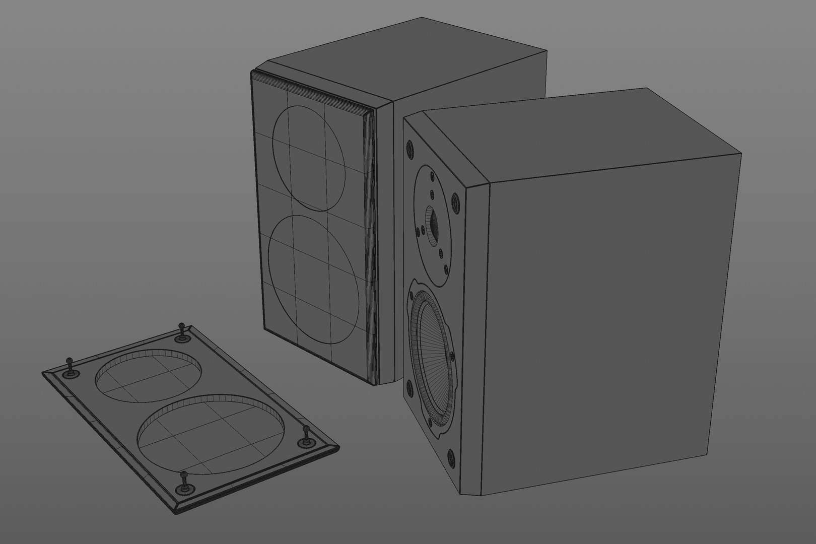 3D Speakers - TurboSquid 2180061